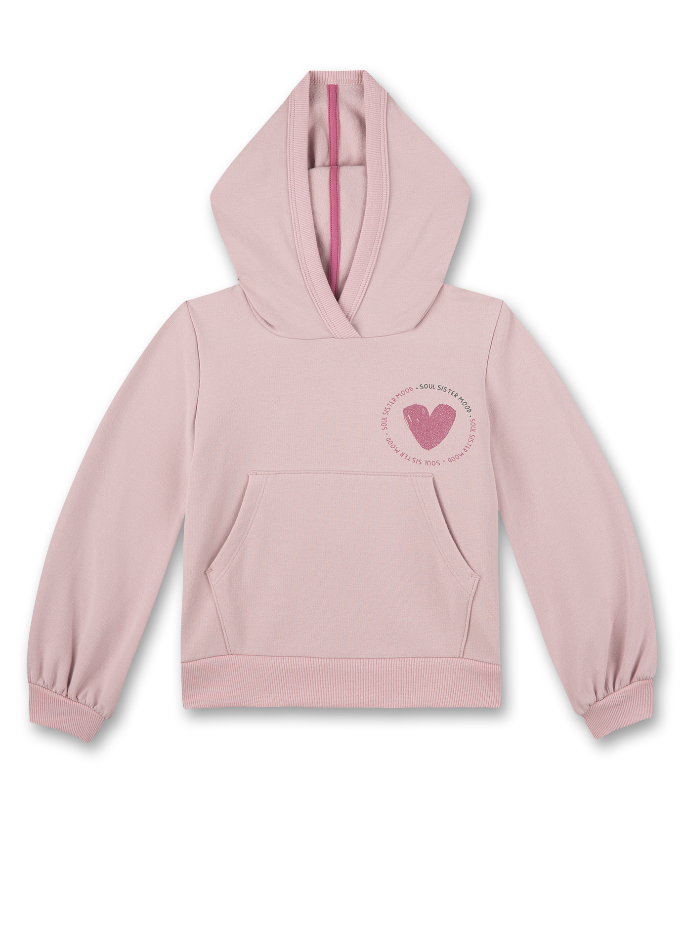 Mädchen-Kapuzensweatshirt Rosa | 092 | 4060972884639